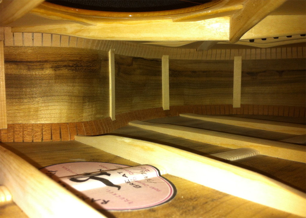 Guitar interior | One Man's Guitar