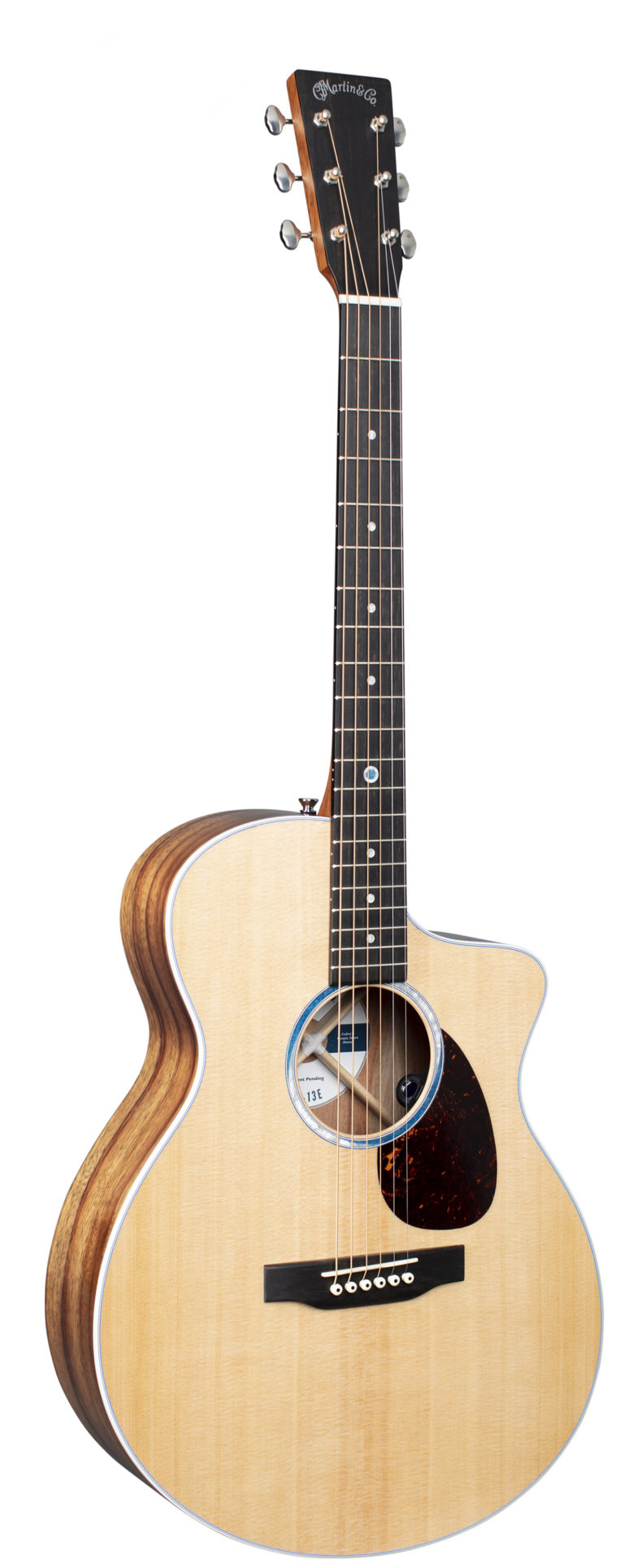 Martin SC-13E Spec Sheet | One Man's Guitar
