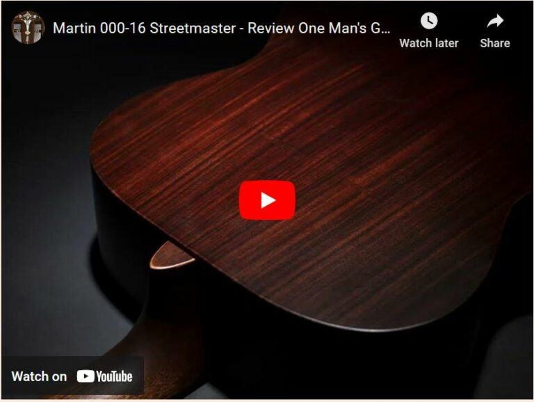 Martin 000-16 StreetMaster Review | One Man's Guitar
