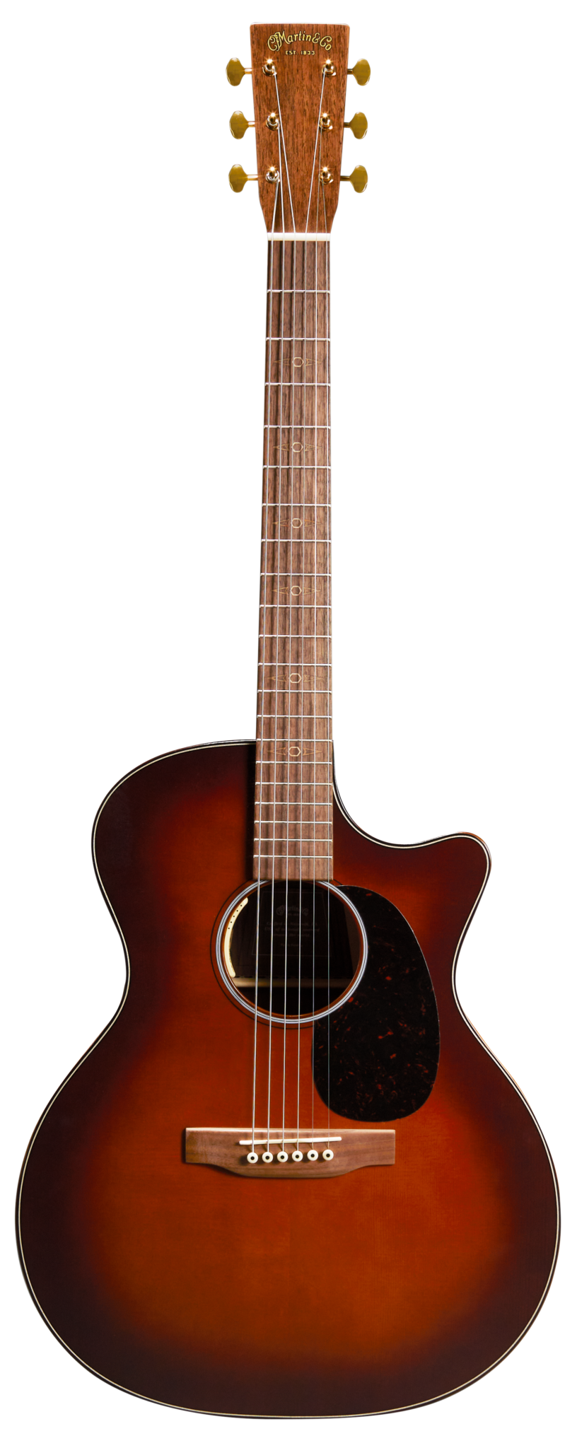 Martin GPCE Inception Maple Spec Sheet | One Man's Guitar